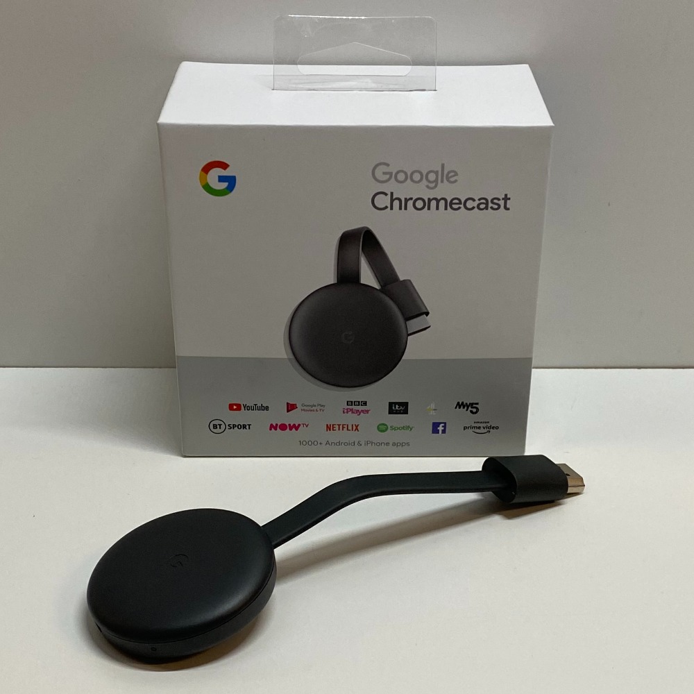 Used Google Chromecast 3rd Generation Boxed - Own4Less